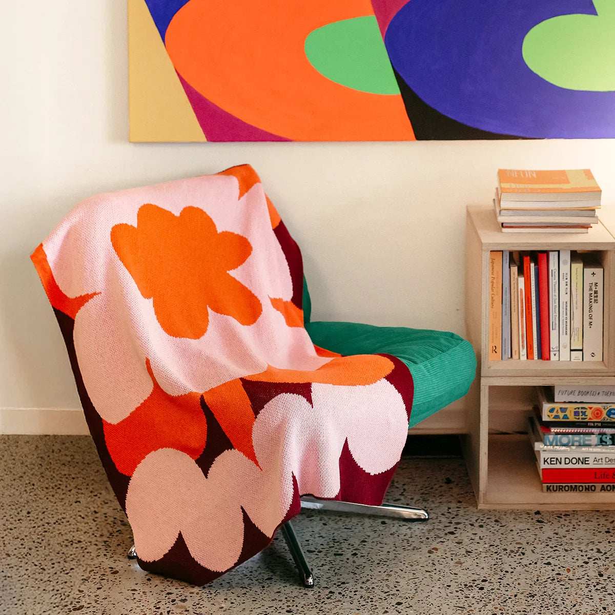 Artistic Throw Blankets as Functional Art – Slowdown Studio